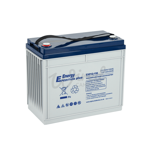 12V 150AH Expedition Plus AGM Deep Cycle Leisure Battery