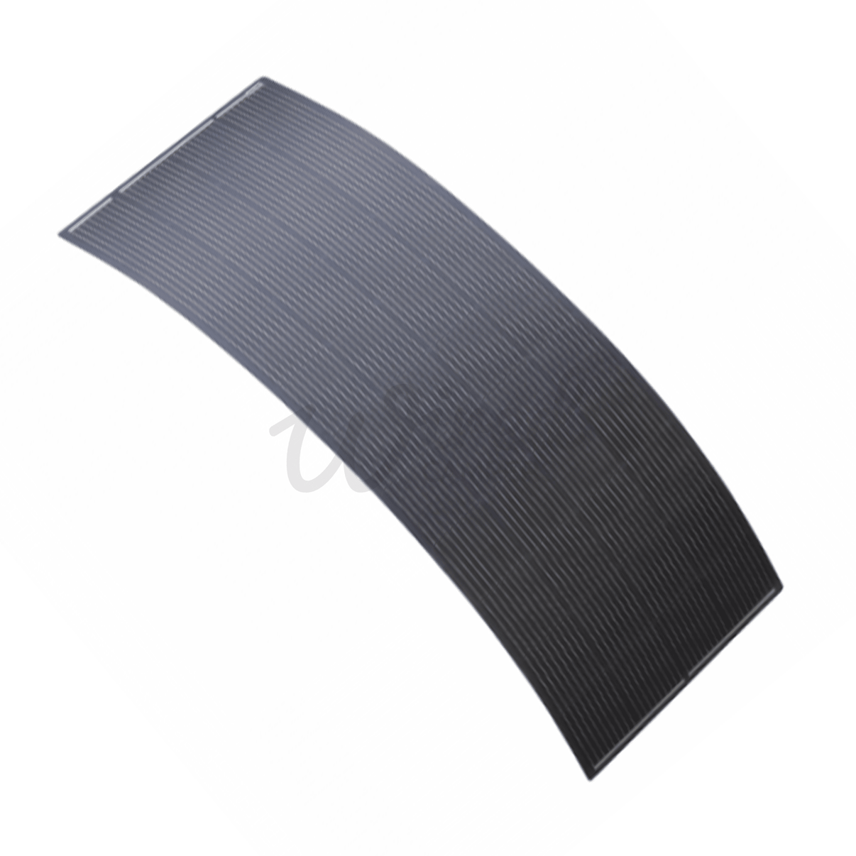 270W Semi Flexible Black Solar Panel - Hidden Junction Box
