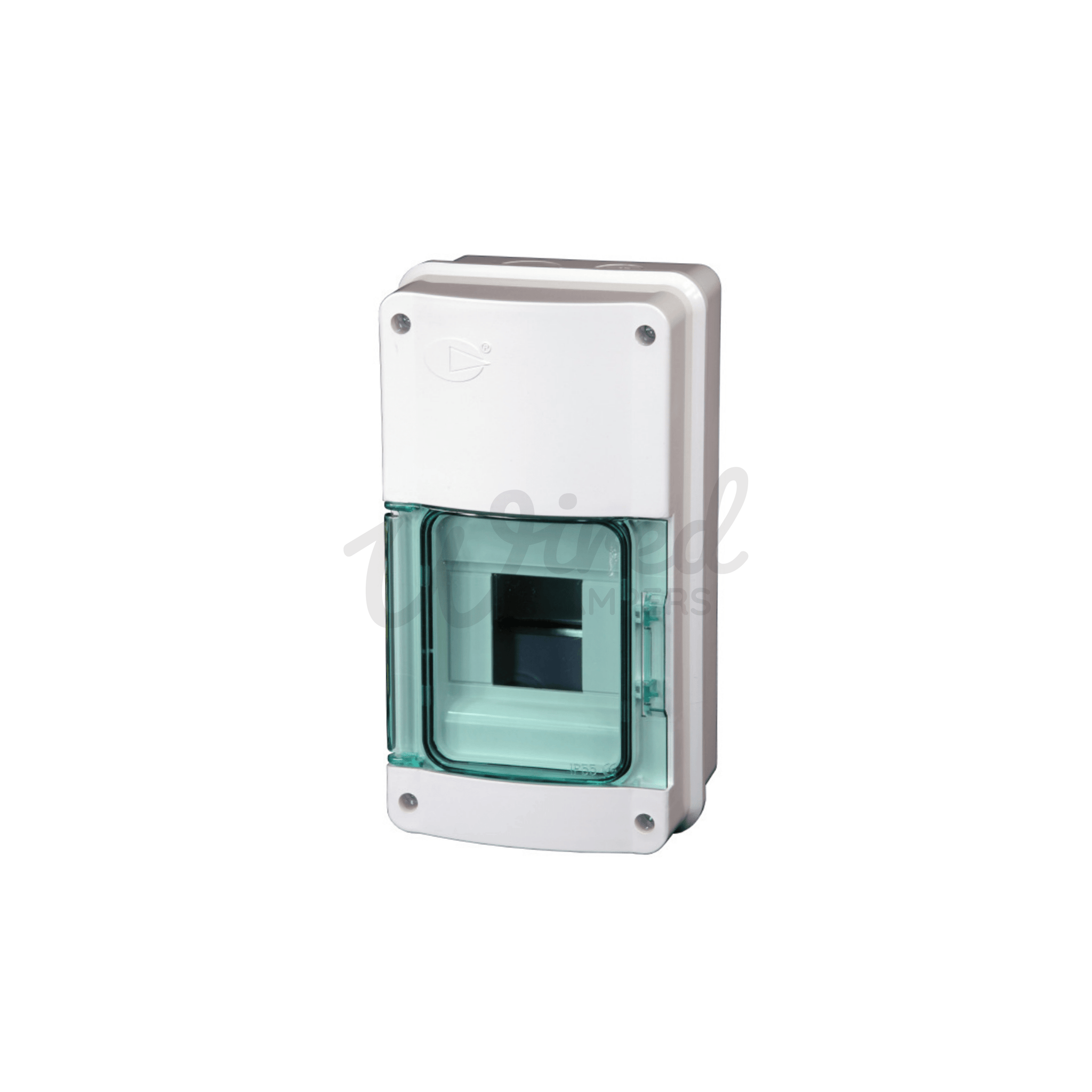 Lewden 4/55ENC 4 Module IP55 Consumer Unit Mains Enclosure