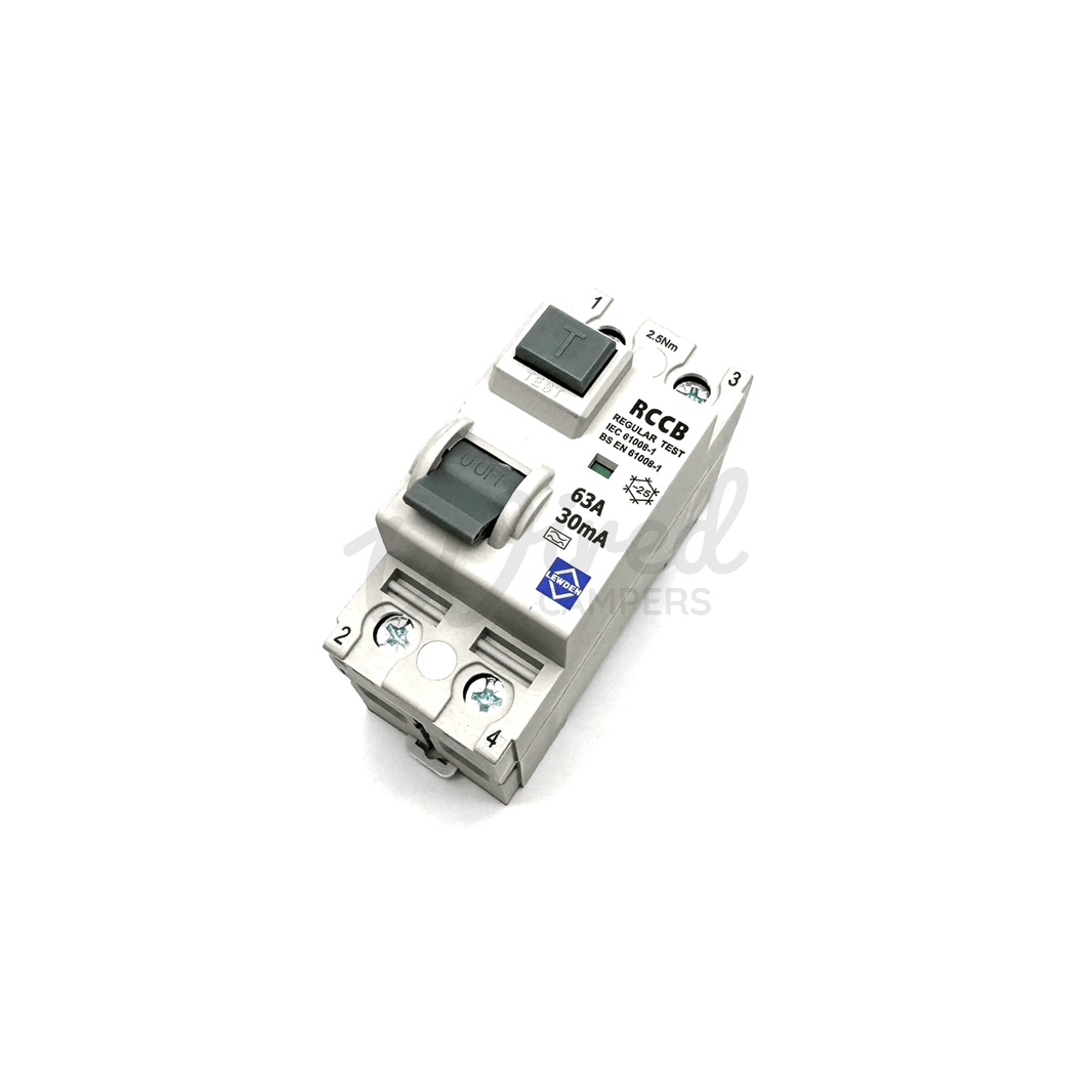 RCDs, MCBs & Mains Consumer Units | Wired Campers