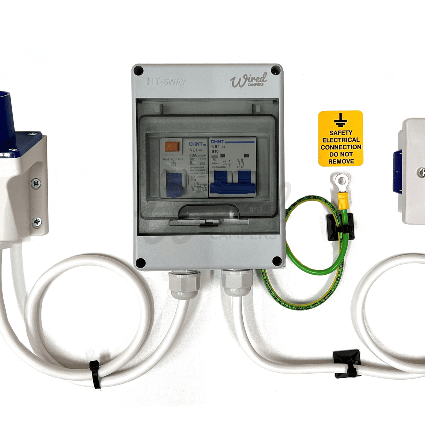 Mini 240V Double Pole Mains Camper Van Hook Up Kit