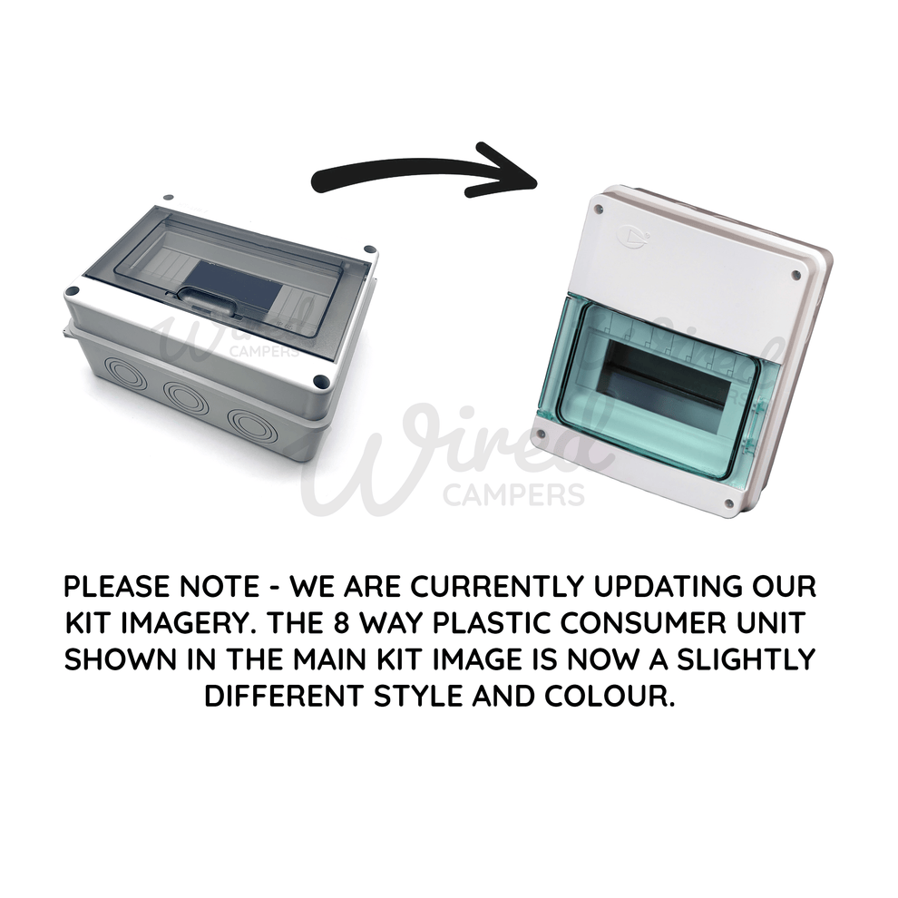 Camper Van Electrical System - 12V Split Charge & 240V Mains