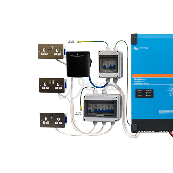 Victron Energy 3000VA Off Grid Camper Van Kit- 12/3000/120