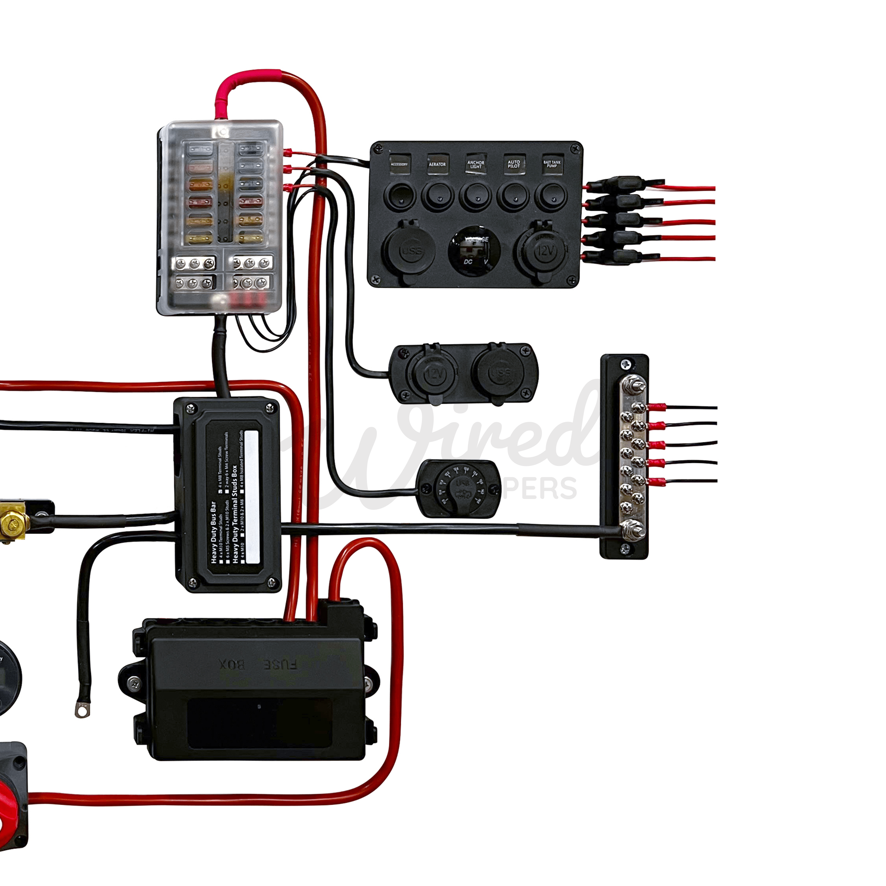 Victron Energy Orion XS 50A DC/DC 12V Off Grid Camper Van Kit
