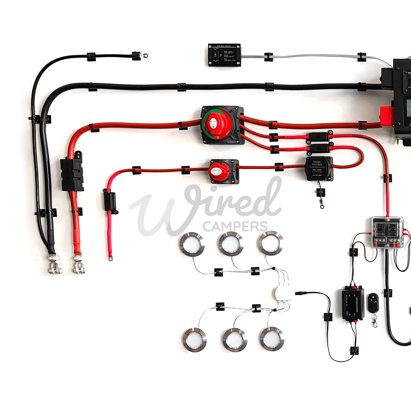 Wired Campers 3000W Off-Grid Camper Van Electrical Kit