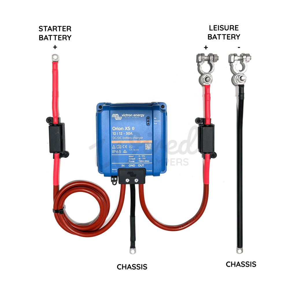 1M/3M/5M Victron Orion XS DC-DC 12/12 50A DC-DC Charger Kit